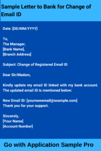 10+ Request Letter for Change of Email ID - Samples ...