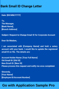 10+ Request Letter for Change of Email ID - Samples ...